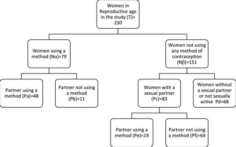 Algorithm For Contraception Use And Unmet Need For Family Planning Download Scientific Diagram