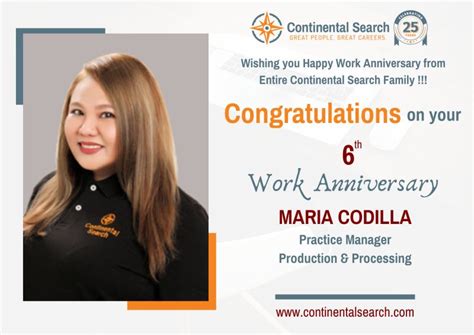 Continental Search Great People Great Careers On Linkedin Maria Codilla Cpc