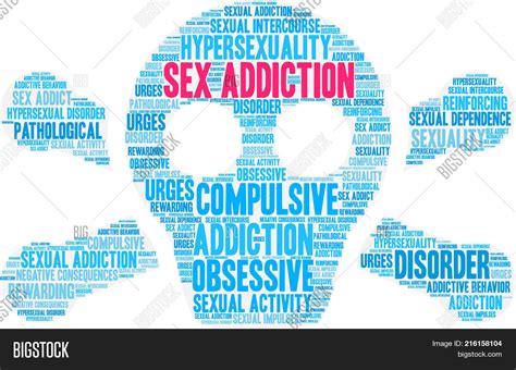 Sex Addiction Word Vector Photo Free Trial Bigstock