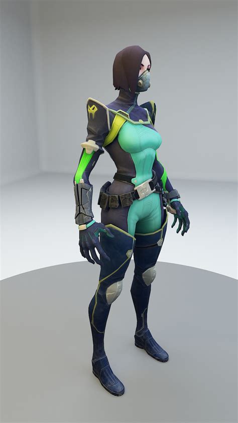 バイパーバロラントローポリ3Dモデル TurboSquid 1551116