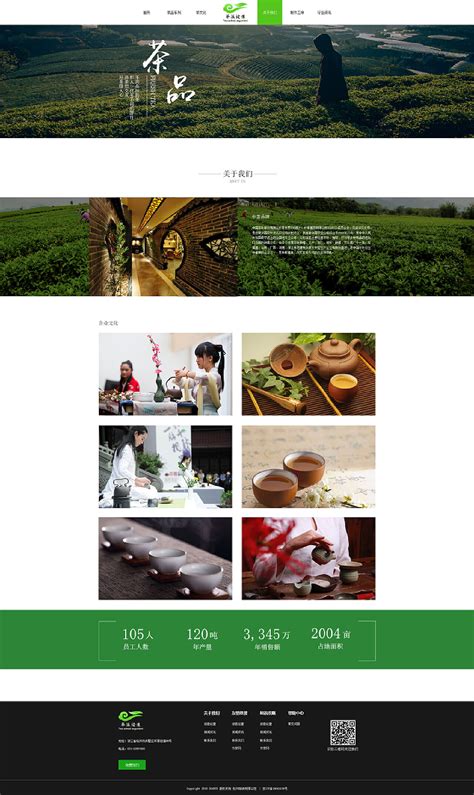 茶叶网页设计糖枯楛 站酷zcool