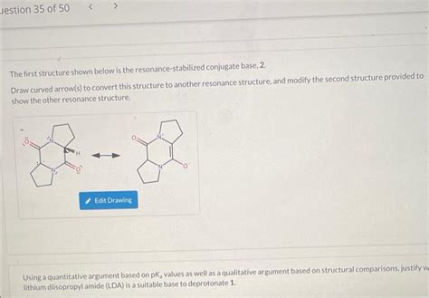solved the first structure shown below is the