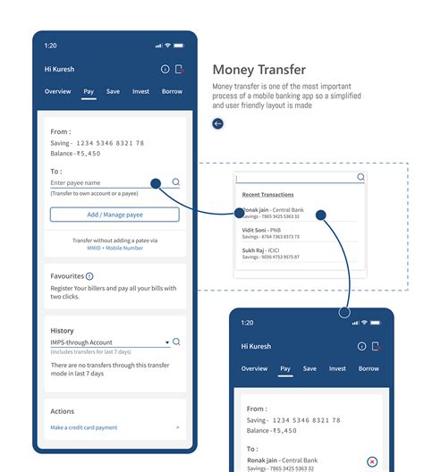 HDFC Bank Mobilebanking Redesigned On Behance