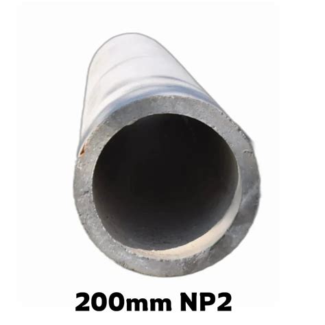 Cylindrical 200mm Rcc Np2 Pipe Thickness 20 Mm Size 2 M L At Rs