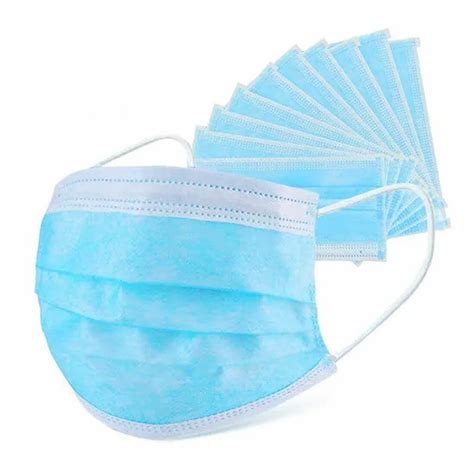 3 Ply Disposable Face Mask At Rs 130 3 Ply Face Mask In Surat Id