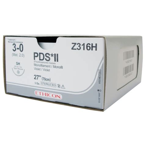 PDS II 2-0 24mm FS-1 70cm Undyed – A&R Medical Supplies