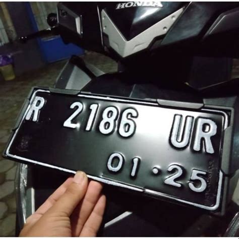 Jual Cover Plat Tatakan Plat Dudukan Plat Nomor Motor Honda Original Shopee Indonesia