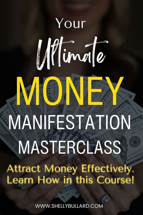 Unlock Wealth Manifest Money Masterclass Open Learn The Secrets And