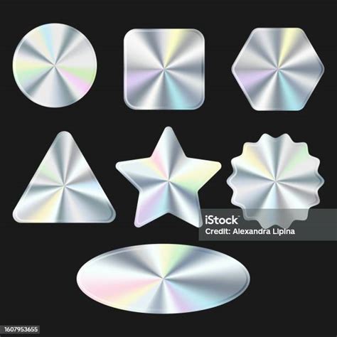 홀로그램 스티커 모형 가격표에 대한 홀로그램 호일 스티커 0명에 대한 스톡 벡터 아트 및 기타 이미지 0명 가격 그라데이션 Istock