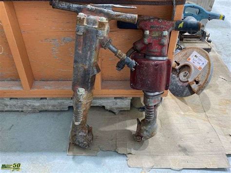 2 Pneumatic Jack Hammers Michener Allen Auctioneering Ltd