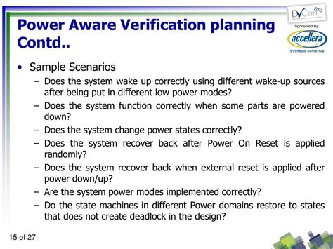 Ppt Power Aware Verification Strategy For Socs Powerpoint
