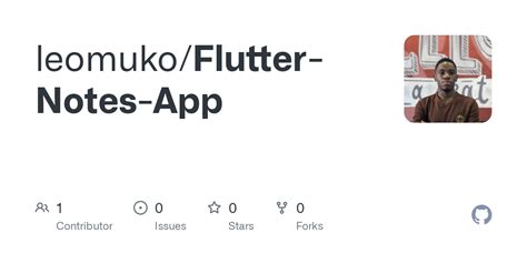 Github Leomukoflutter Notes App