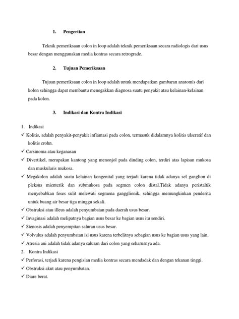 Colon In Loop Pdf