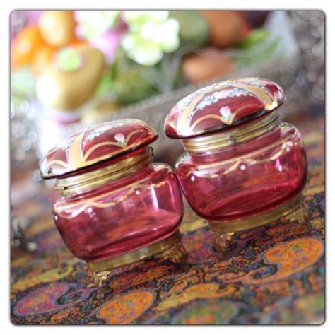 Haftseen My Twin Antique Jars Seating On The Haftseen Spread Table