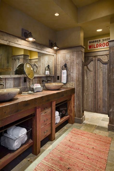 16 Homely Rustic Bathroom Ideas To Warm You Up This Winter