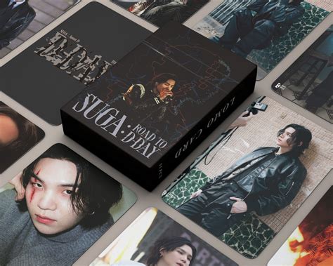 现货55张suga Road To D Day专辑小卡agust D闵允琪lomo卡收藏卡 阿里巴巴