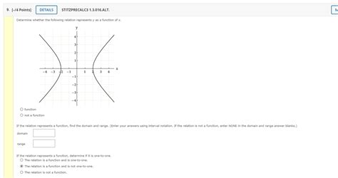 Solved Determine Whether The Following Relation Represents Y