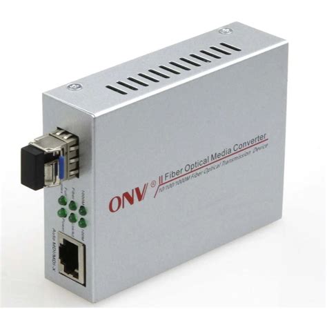 Onv Gigabit 2 Port Single Mode Dual Fiber Media Converter Onv1110 Slx