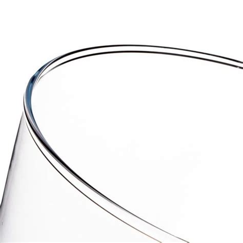 Vase conique en verre CONNY transparent cm Ø cm Grand vase transparent Vase