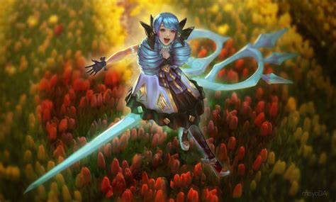 리그오브레전드 인벤 그웬gwen 팬아트 Lol 팬아트카툰 게시판