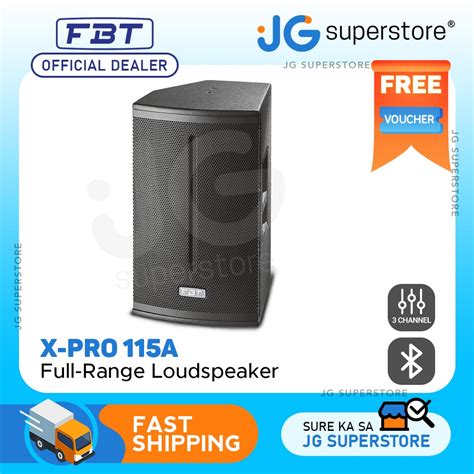 FBT X Pro 115A 15 1200 300W 2 Way Rotatable Active Speaker 3 Channel