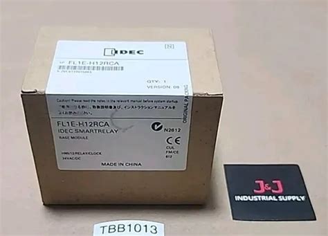 Factory Sealed Idec Fl1e H12rca Smartrelay Base Module Jjg Meses