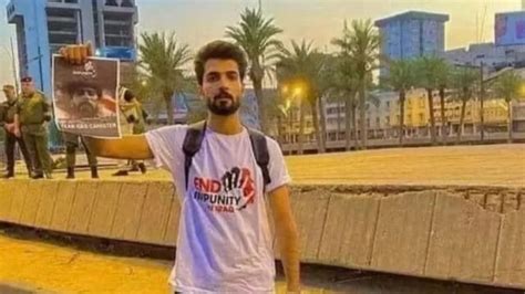 الناشط العراقي حيدر الزيدي يسجن لثلاث سنوات بسبب تغريدة عن الحشد الشعبي