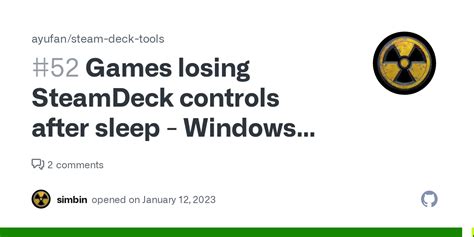 Games Losing Steamdeck Controls After Sleep Windows Restart Required