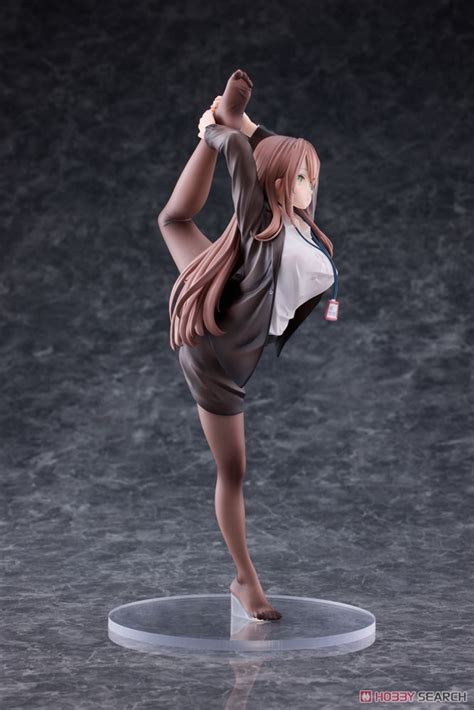 意外と体が柔らかい会社に行きたくないolちゃん 白ver フィギュア 商品画像2