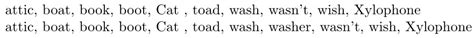 Expl3 Sorting A Comma Separated List With Latex Tex Latex Stack