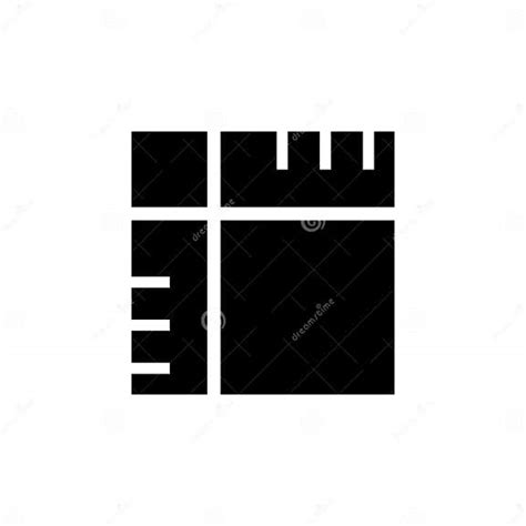 Crop Text Icon Simple Glyph Vector Of Text Editor Set Icons For Ui