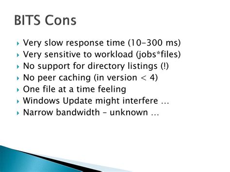 PPT Maximizing BITS Efficiency For Seamless Updates PowerPoint Presentation ID 2612744