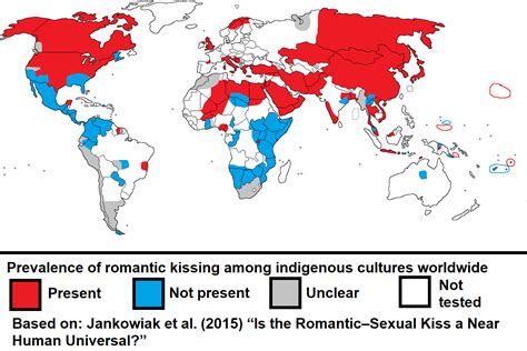 Prevalence Of Romantic Kissing Among Indigenous Cultures Worldwide R