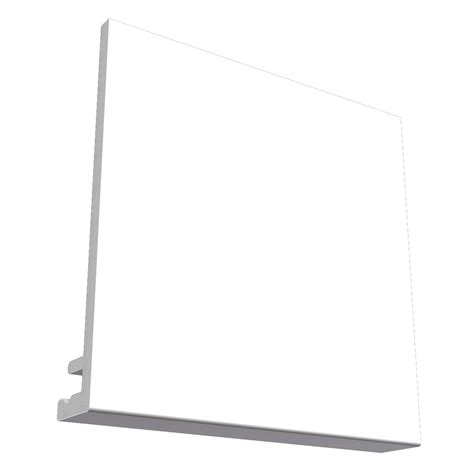 FREEFOAM Bandeau de rive équerre F PVC blanc 9x175x5000mm Réf FLF175