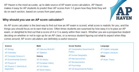 Ap Chemistry Ap Score Calculator