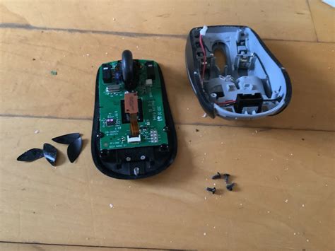 Разборка мыши Logitech M505