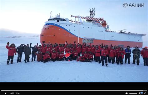 В экспедиции «Северный полюс — 41 отметили годовщину дрейфа ИА Красная Весна