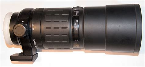 Sigma 300mm F4 Macro Apo A Mount Lens Info