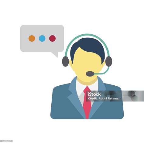 Centre Dappels Service Client Icône Vectorielle Isolée Qui Peut