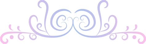 Calligraphic Swirl Border 12681768 Png