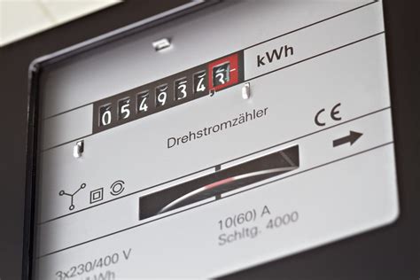 Smart Meter Stromzähler Analog Und Digital Vernetzt Und Intelligent
