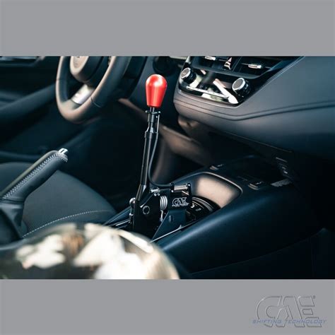 Cae Ultra Shifter For Toyota Gr Corolla Black Anodized Penguin Garage