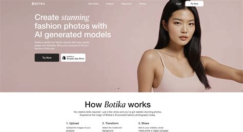 Botika Ai Tool For Fashion