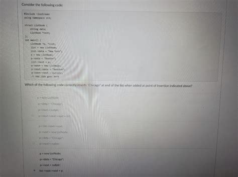 Solved Consider The Following Code Include Using Chegg