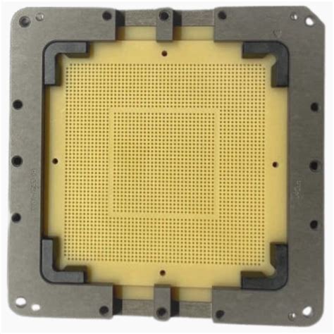Socket Test Guide And Chip Locator For Semiconductor Validation Frigate