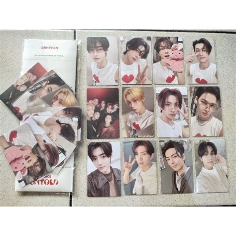 Jual Photocard Official Enhypen Romance Untold Weverse Ver Jungwon Jay