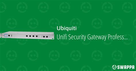 Ubiquiti Unifi Security Gateway Professional Swappa