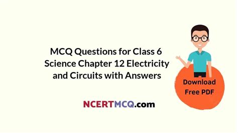 Electricity And Circuits Class MCQ Online Test With Answers Questions NCERT MCQ
