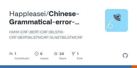 Github Happleaseichinese Grammatical Error Diagnosis Hmmcrfbert Crfbilstm Crf