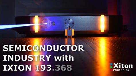 Single Frequency Source For The Semiconductor Industry Il Photonics